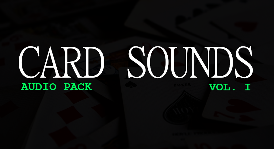 Card Sounds - Audio Pack in Sound Effects - UE Marketplace