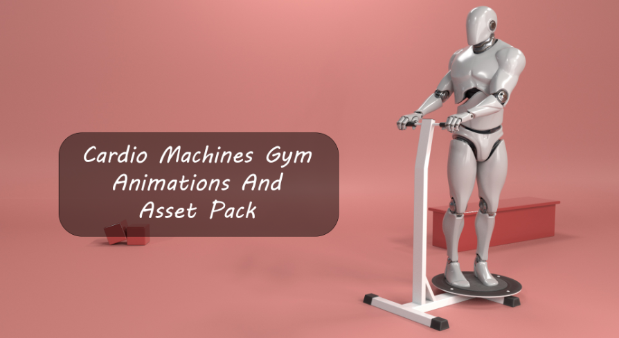 Cardio Machines Gym Animations And Asset Pack in Animations - UE ...