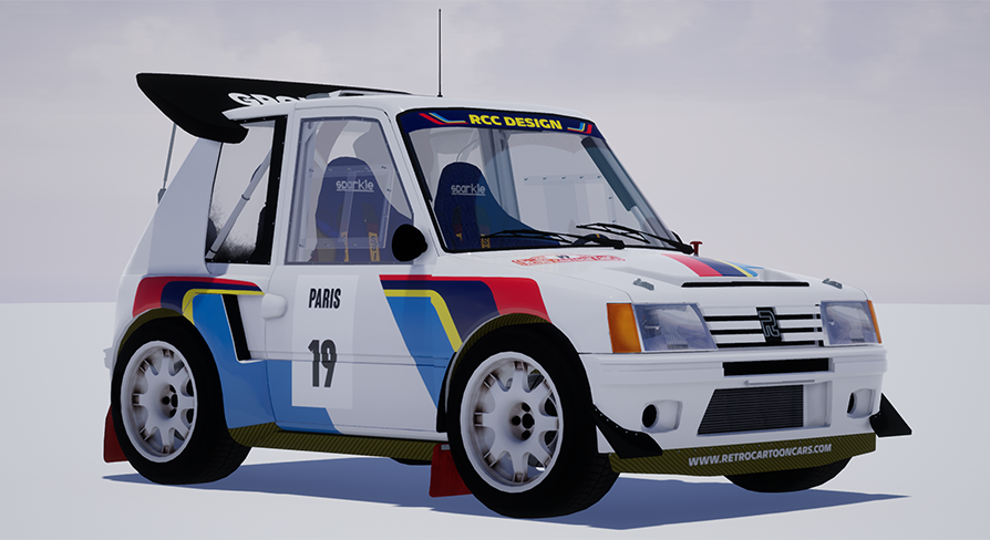 Cartoon Rally Car in Blueprints - UE Marketplace