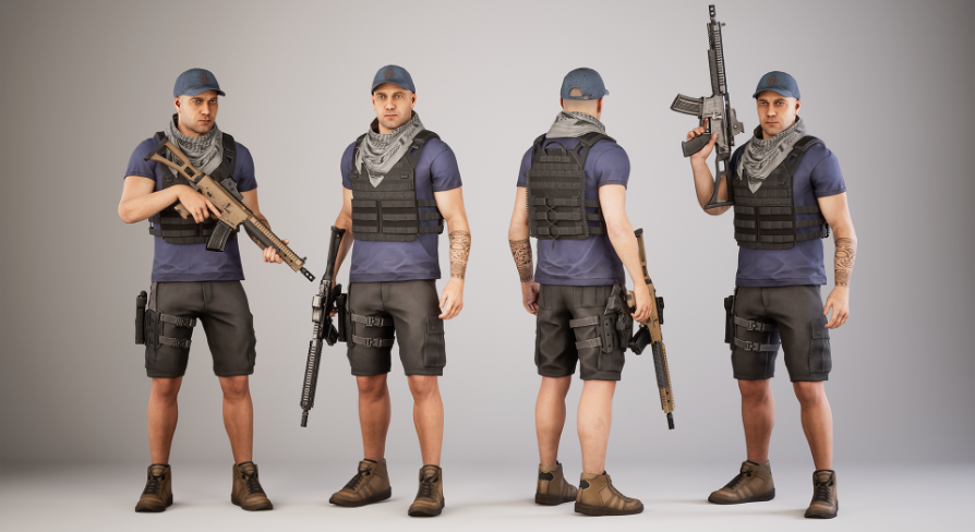 Stylized Emblems in 2D Assets - UE Marketplace