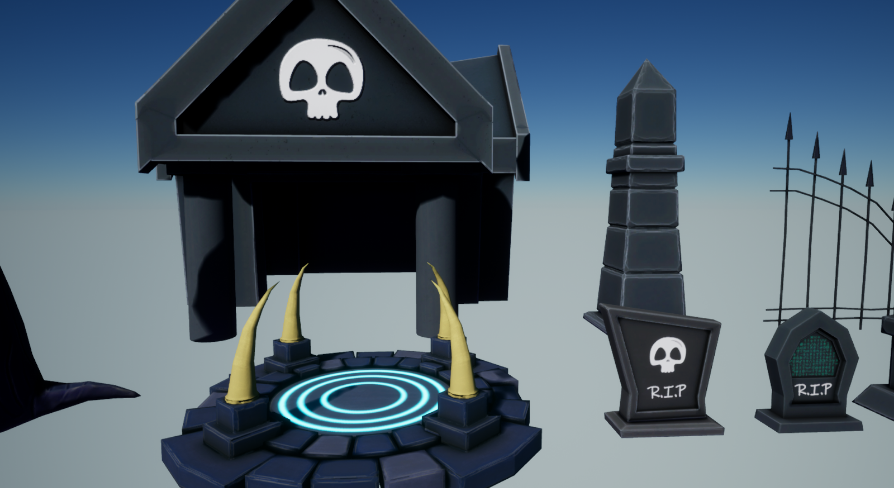 Cemetery Set in Props - UE Marketplace