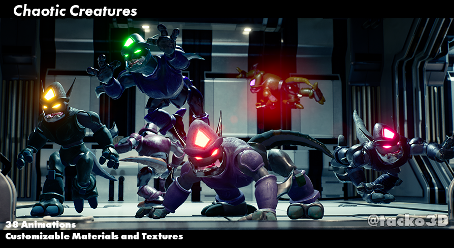 Chaotic Creatures - Scout in Characters - UE Marketplace