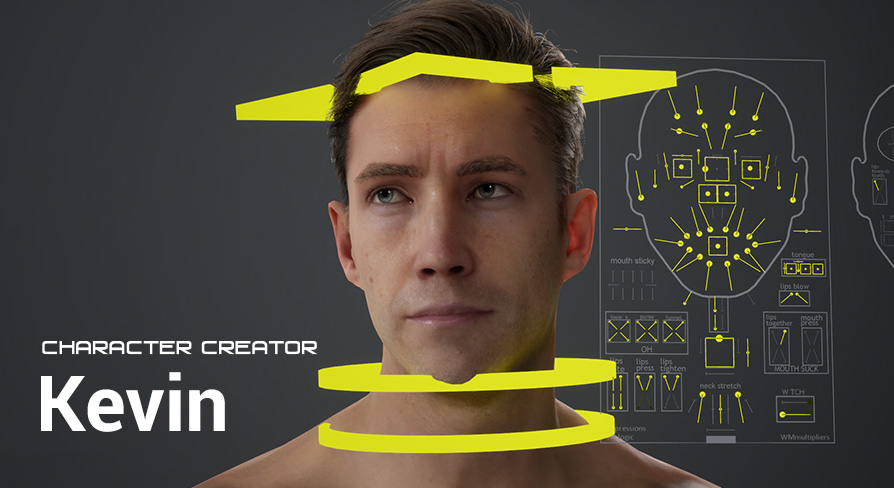 Character Creator: Kevin in Characters - UE Marketplace