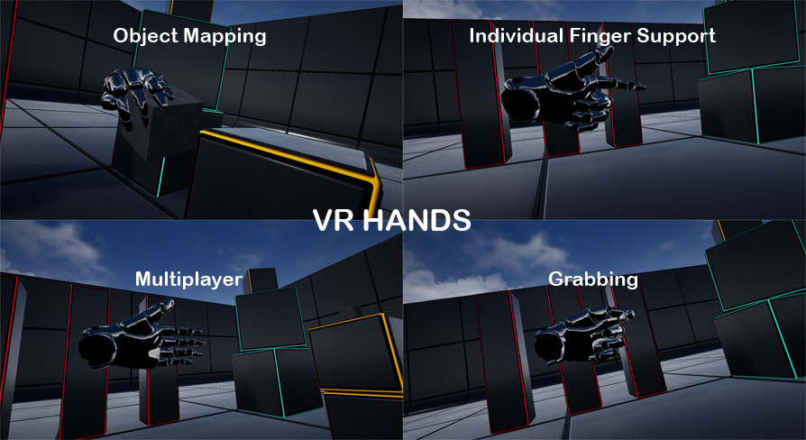 Character Modules - VR Hands in Blueprints - UE Marketplace