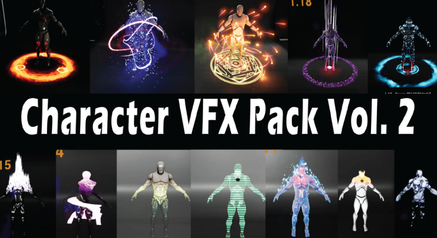 Character VFX pack 2 in Visual Effects - UE Marketplace