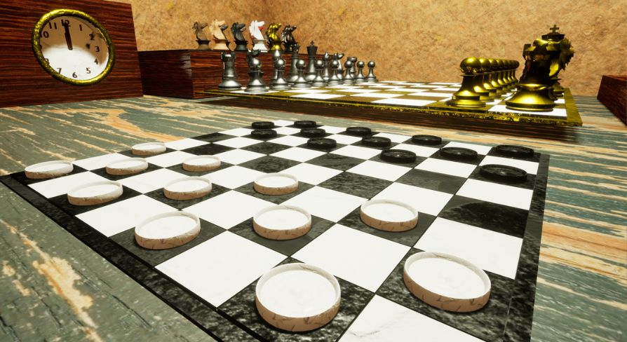 Checkers & Chess Sets Bundle, 카테고리 소품 - UE 마켓플레이스