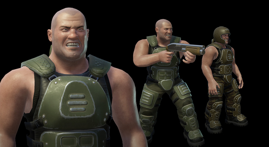 Classic FPS Character in Characters - UE Marketplace