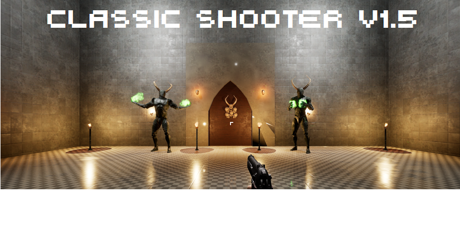 Classic Shooter in Blueprints - UE Marketplace