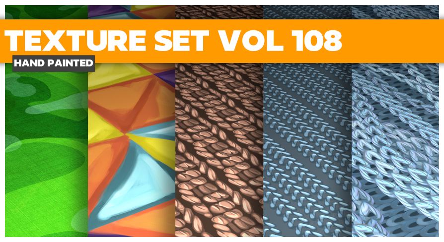 在贴图创建的Cloth Fabric Vol.108 - Stylized Game Textures - 虚幻引擎商城