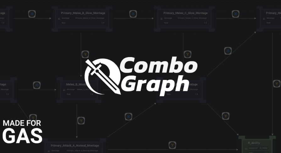 Combo Graph, 카테고리 코드 플러그인 - UE 마켓플레이스