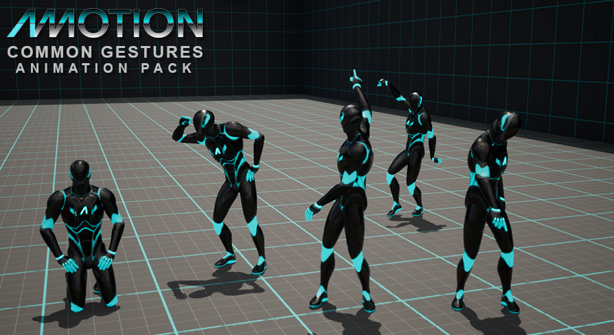Common Gestures Animation Pack in Animations - UE Marketplace