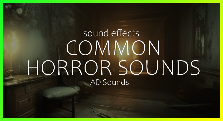 Common Horror Sounds - Sound Effects in Sound Effects - UE Marketplace
