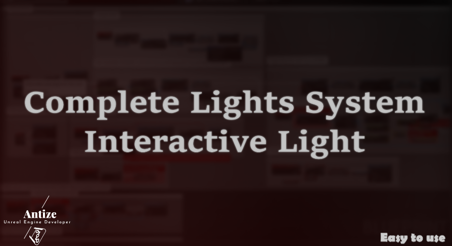 Lights System (Interactive Light - Replicated) in Blueprints - UE ...