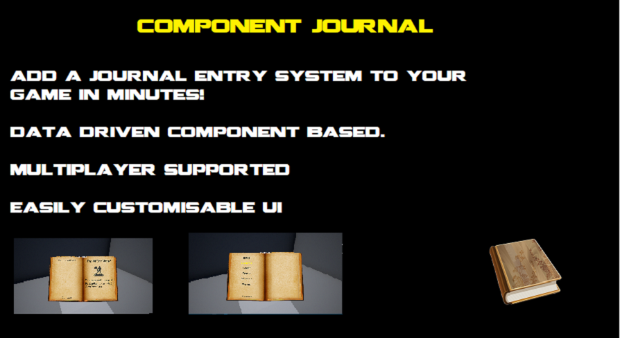 Component Journal in Blueprints - UE Marketplace