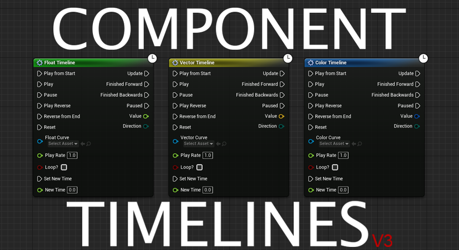 Component Timelines V3 in Blueprints - UE Marketplace