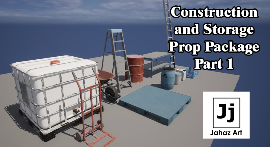 Construction and Storage Prop Package - Part 1 in Props - UE Marketplace