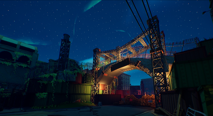 Container Zone in Environments - UE Marketplace