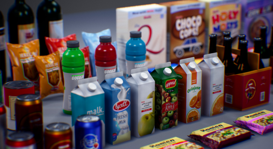 Convenience Store Products, Cans, Drinks, Food & More! in Props - UE ...