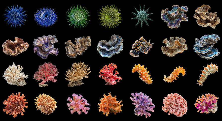 Coral reef - Icon Pack in 2D Assets - UE Marketplace