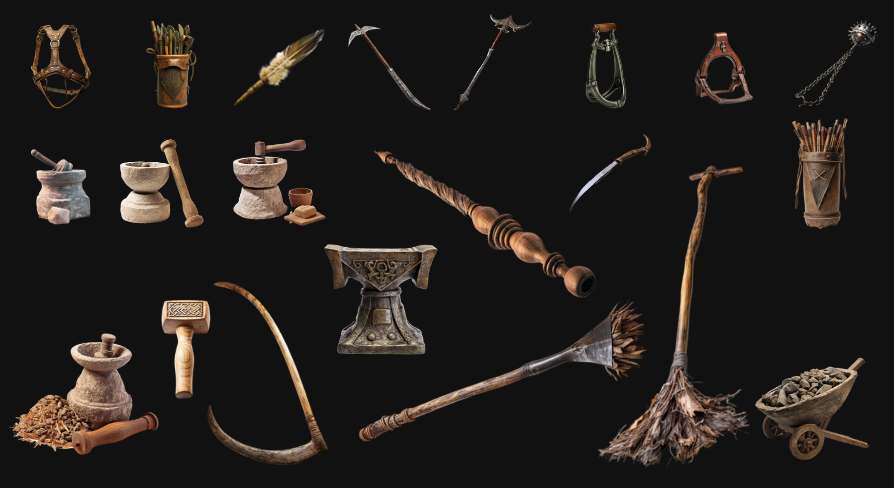 Craft Tools - Icons in 2D Assets - UE Marketplace