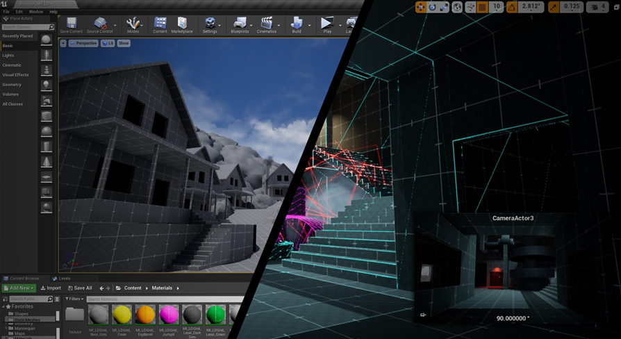 Creating A Level Blockout For Game Development In Ue Online Learning Ue Marketplace
