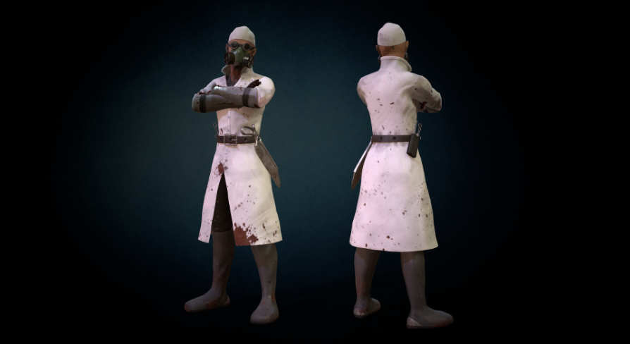 Creepy Doctor in Characters - UE Marketplace