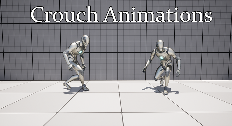 Advance Crouch Animation Pack in Animations - UE Marketplace