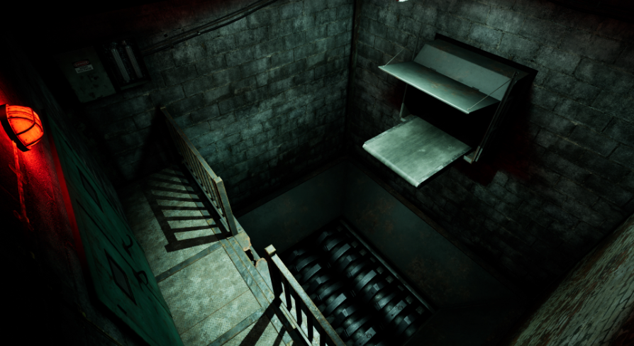 在环境创建的Crusher - Basement - The Devil In Me - 虚幻引擎商城