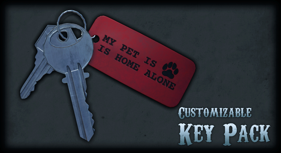 Customizable Key Pack in Props - UE Marketplace
