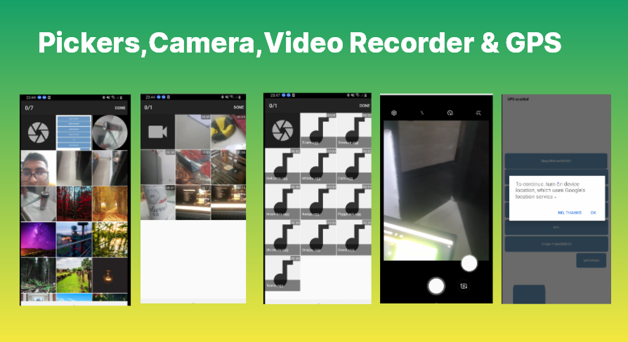 Customized pickers Android in Code Plugins - UE Marketplace