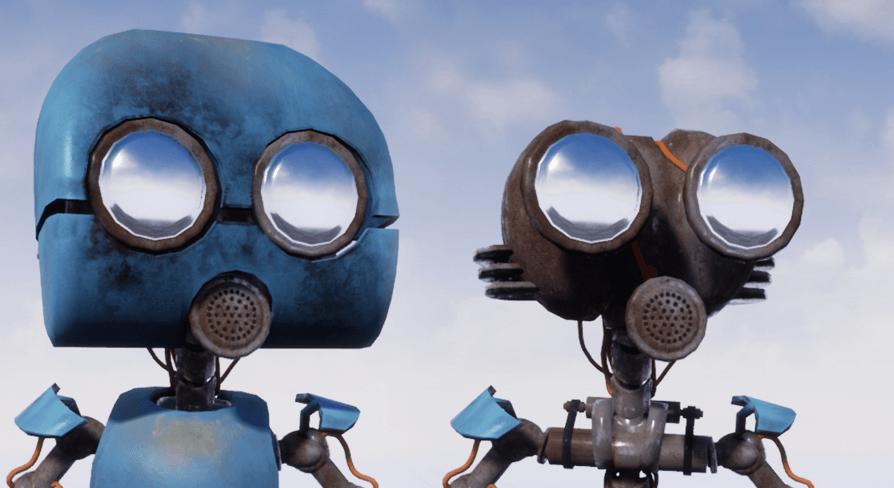 Cute Robot in Characters - UE Marketplace