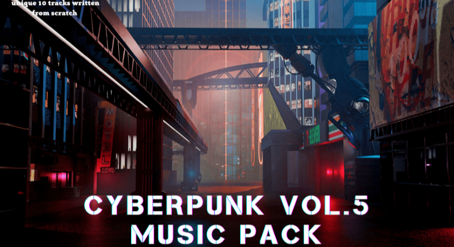 CyberPunk Music Pack Vol 5 [10 tracks for game or trailers] in Music ...