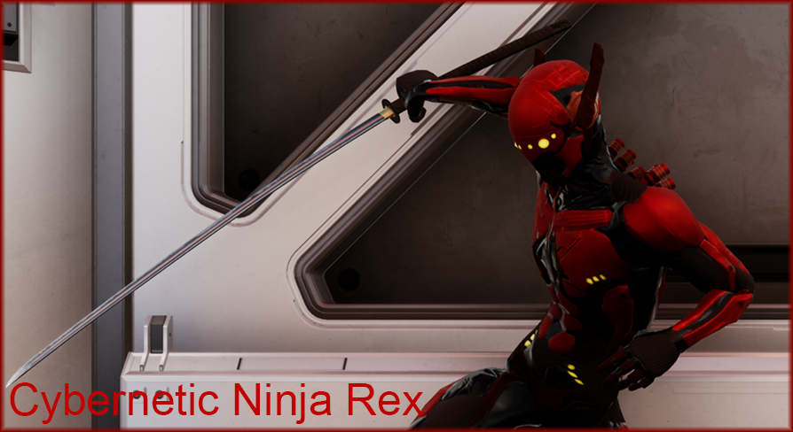 Cybernetic Ninja Rex: Enhanced Stealth Martial Artist Assassin in ...