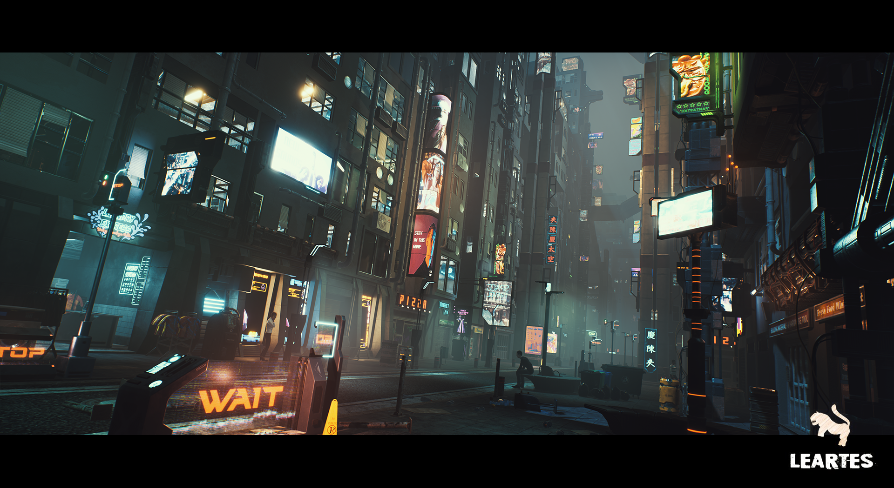 Cyberpunk Environment Megapack (Modular / with Interiors ), 카테고리 배경 ...