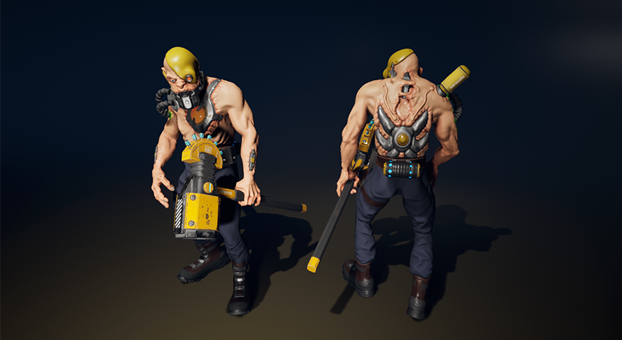 Cyborg in Characters - UE Marketplace