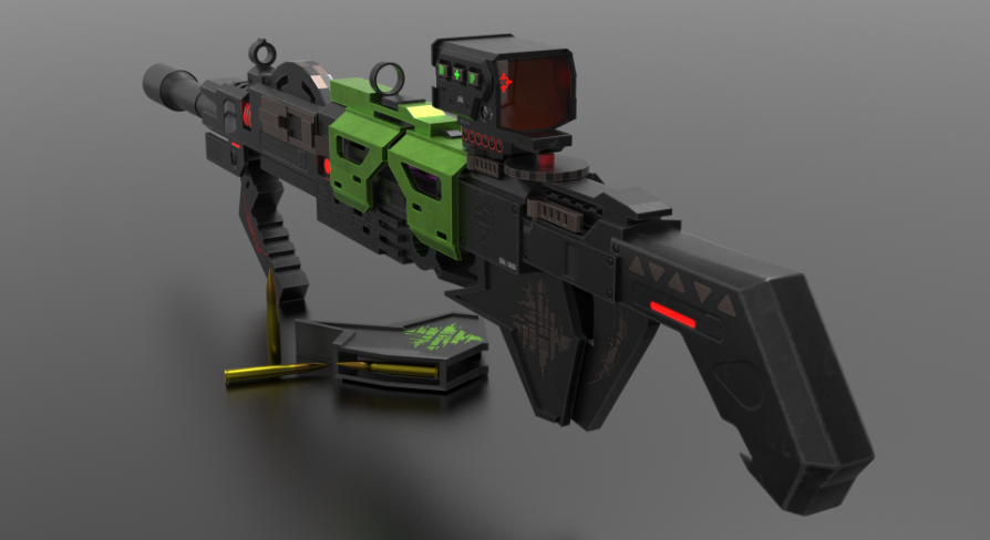 Submachine Gun in Weapons - UE Marketplace