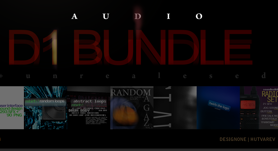 D1 Audio Bundle in Sound Effects - UE Marketplace