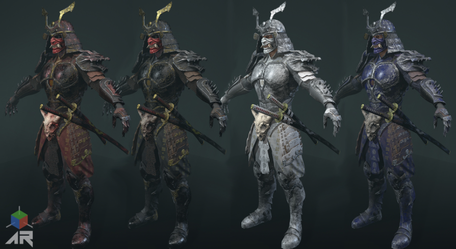 Dead Samurai in Characters - UE Marketplace