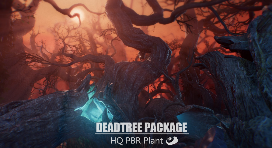 Dead Tree Pack, 카테고리 소품 - UE 마켓플레이스