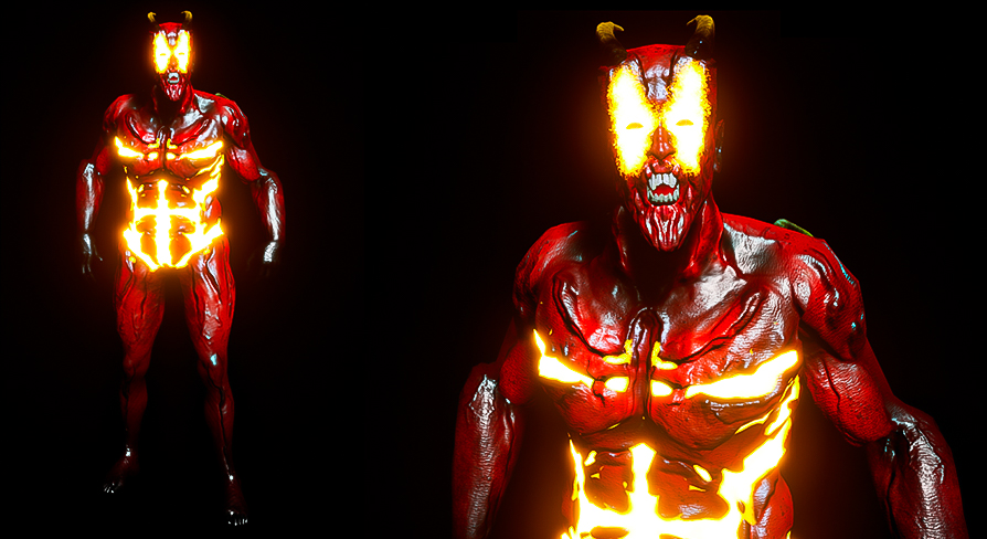 Demon Character in Characters - UE Marketplace