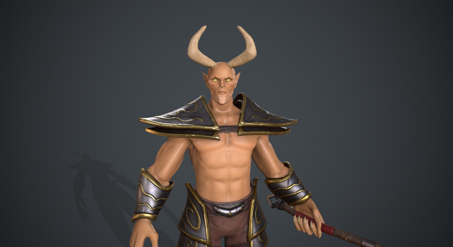 Demon Fighter, 카테고리 캐릭터 - UE 마켓플레이스