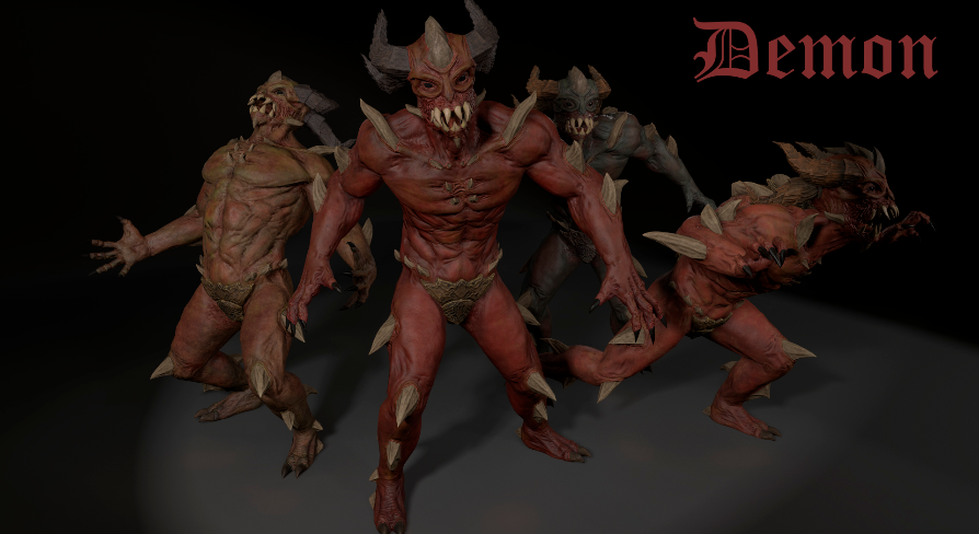 Demon in Characters - UE Marketplace