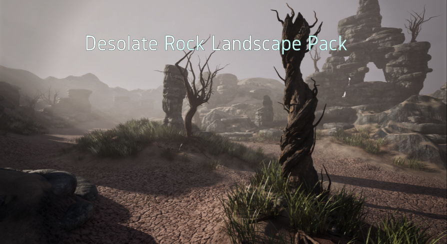 Desolate Rock Landscape Pack 1 in Props - UE Marketplace