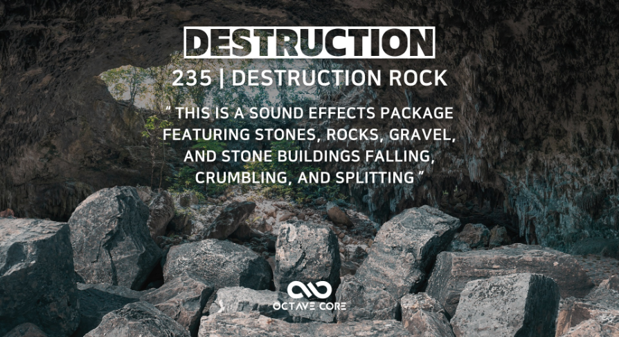 DestructionRock1 SoundEffect, 카테고리 사운드 이펙트 - UE 마켓플레이스