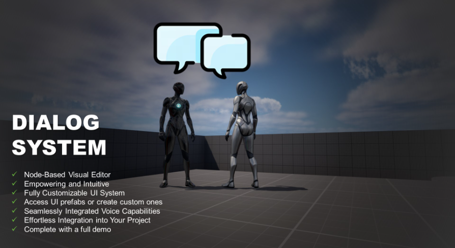 Dialog System + Advanced Blueprint Dialogues in Code Plugins - UE Marketplace