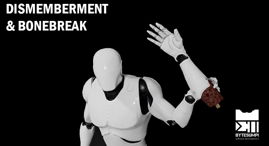 Dismemberment and Bone Break in Blueprints - UE Marketplace