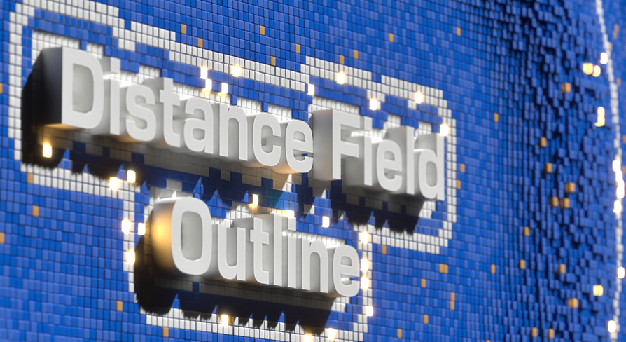 Distance Field Outline in Code Plugins - UE Marketplace