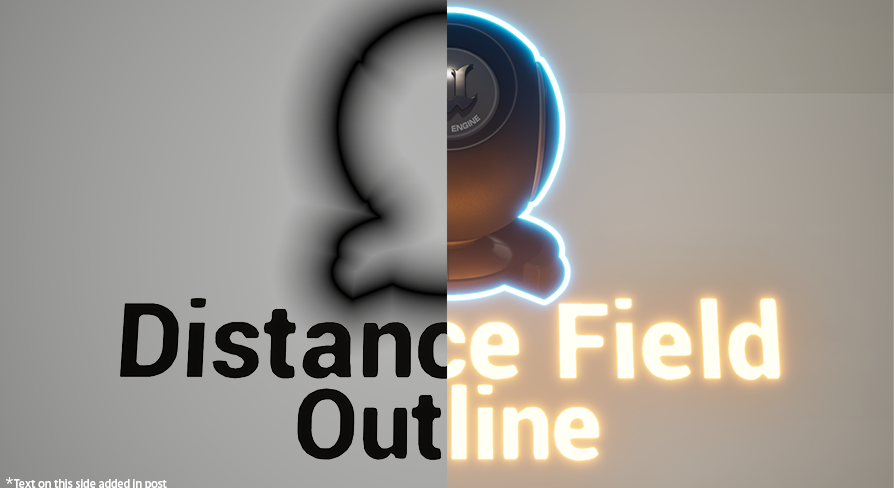 Distance Field Outline in Code Plugins - UE Marketplace