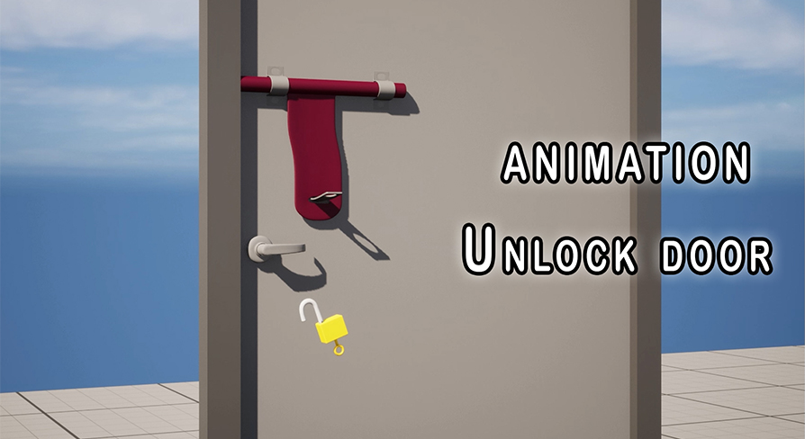 Door Lock Animation in Blueprints - UE Marketplace