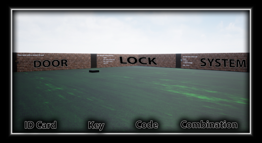 Door Lock System in Blueprints - UE Marketplace